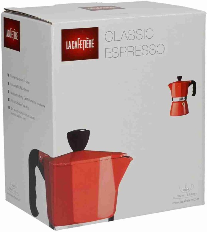 Classic 6 Cup La Cafetiere Espresso Maker - Perfect for Espresso Lovers ...