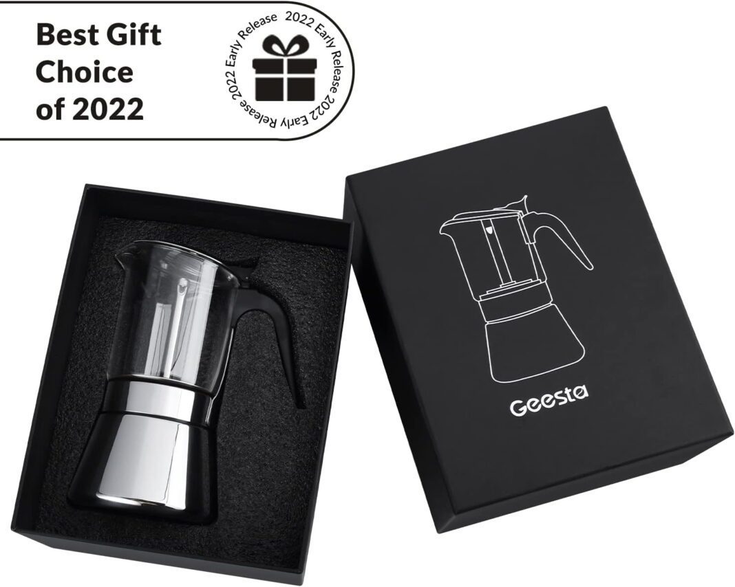 GEESTA Premium Crystal Glass-Top Moka Pot Review | Morning Coffee Journal