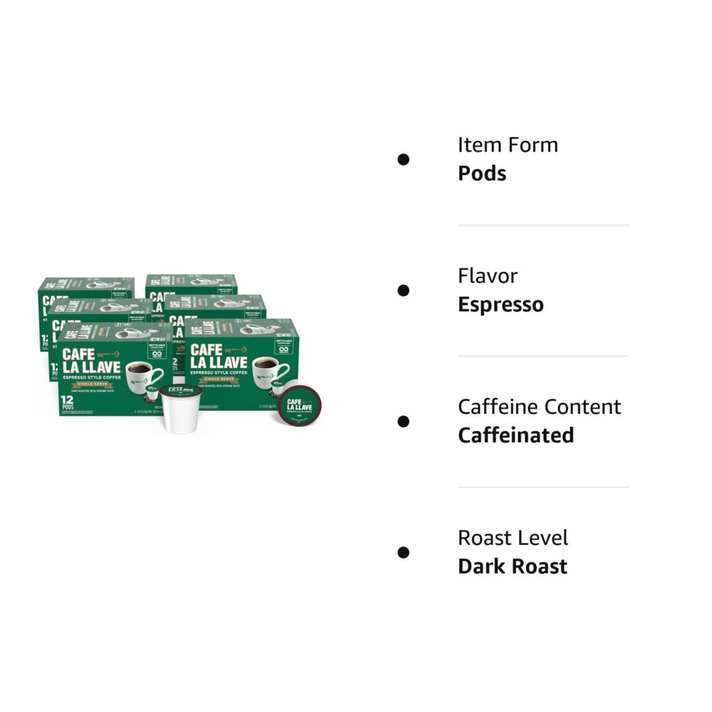 Cafe La Llave Single Serve Coffee Pods Review | Morning Coffee Journal