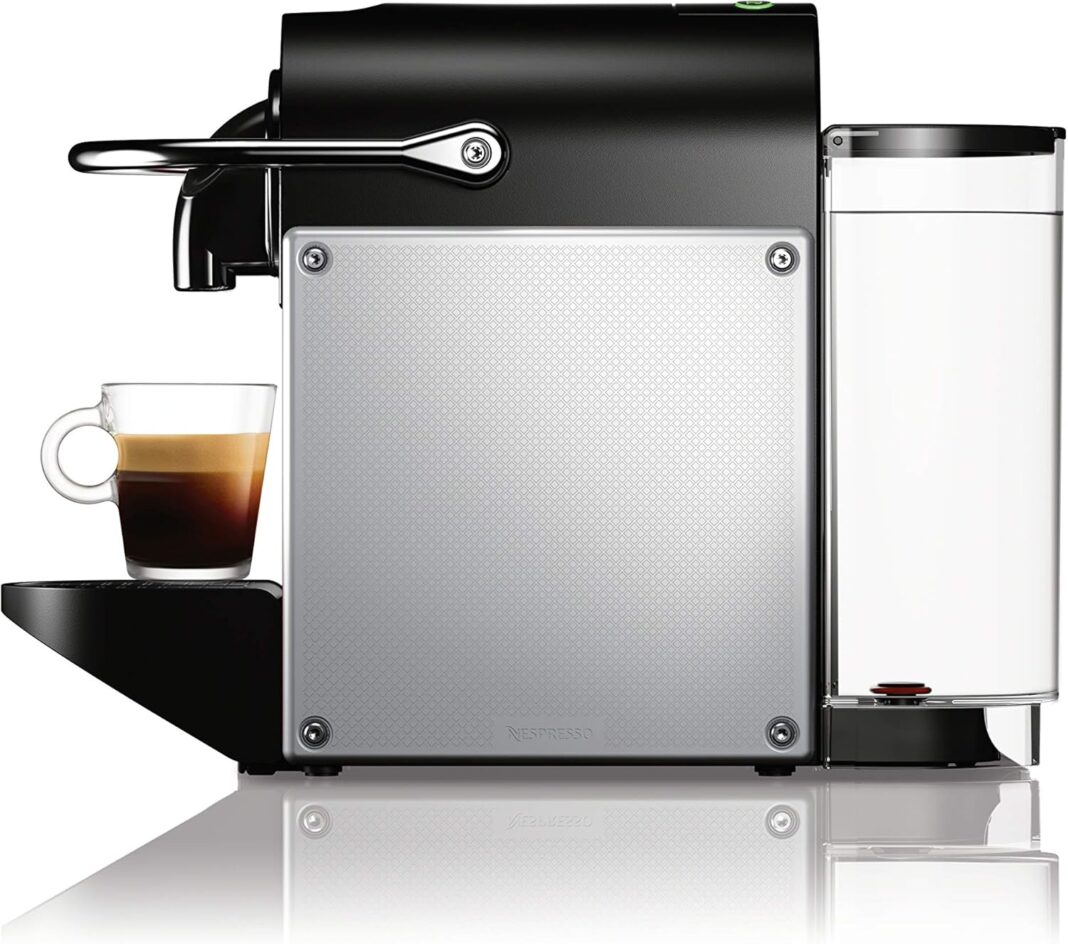 Nespresso Pixie Espresso Machine by De'Longhi, 1100ml, Aluminum,Silver ...